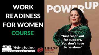 Risingholme’s Work Readiness for Women, in collaboration with Dress for ...